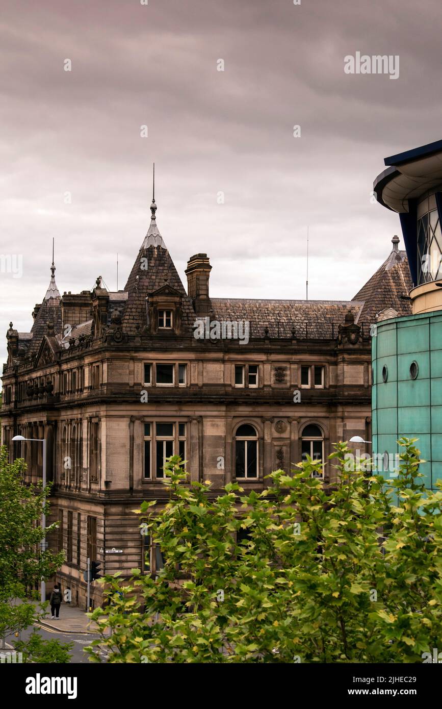 View of the Guildhall development, captured from the top of the Concert ...