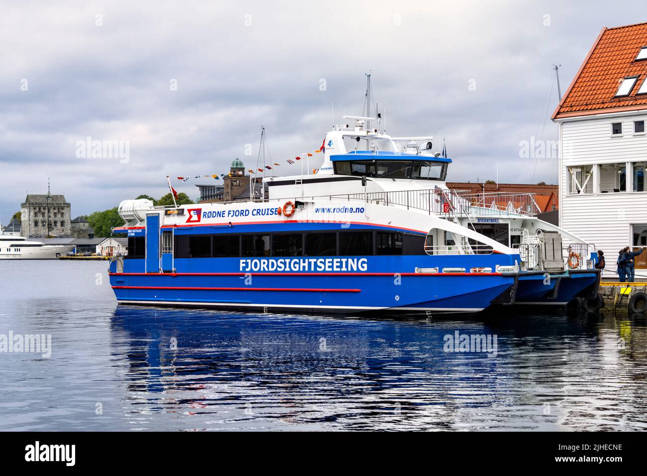 Rodne Fjord Cruise sightseeing boat, Bergen, Norway - high speed ...