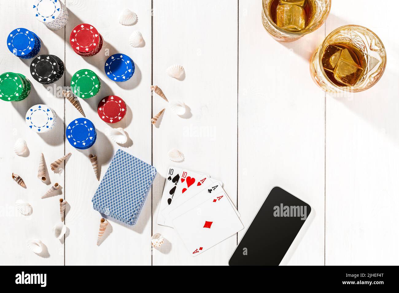Post blog social media poker. Banner template layout mockup for online ...