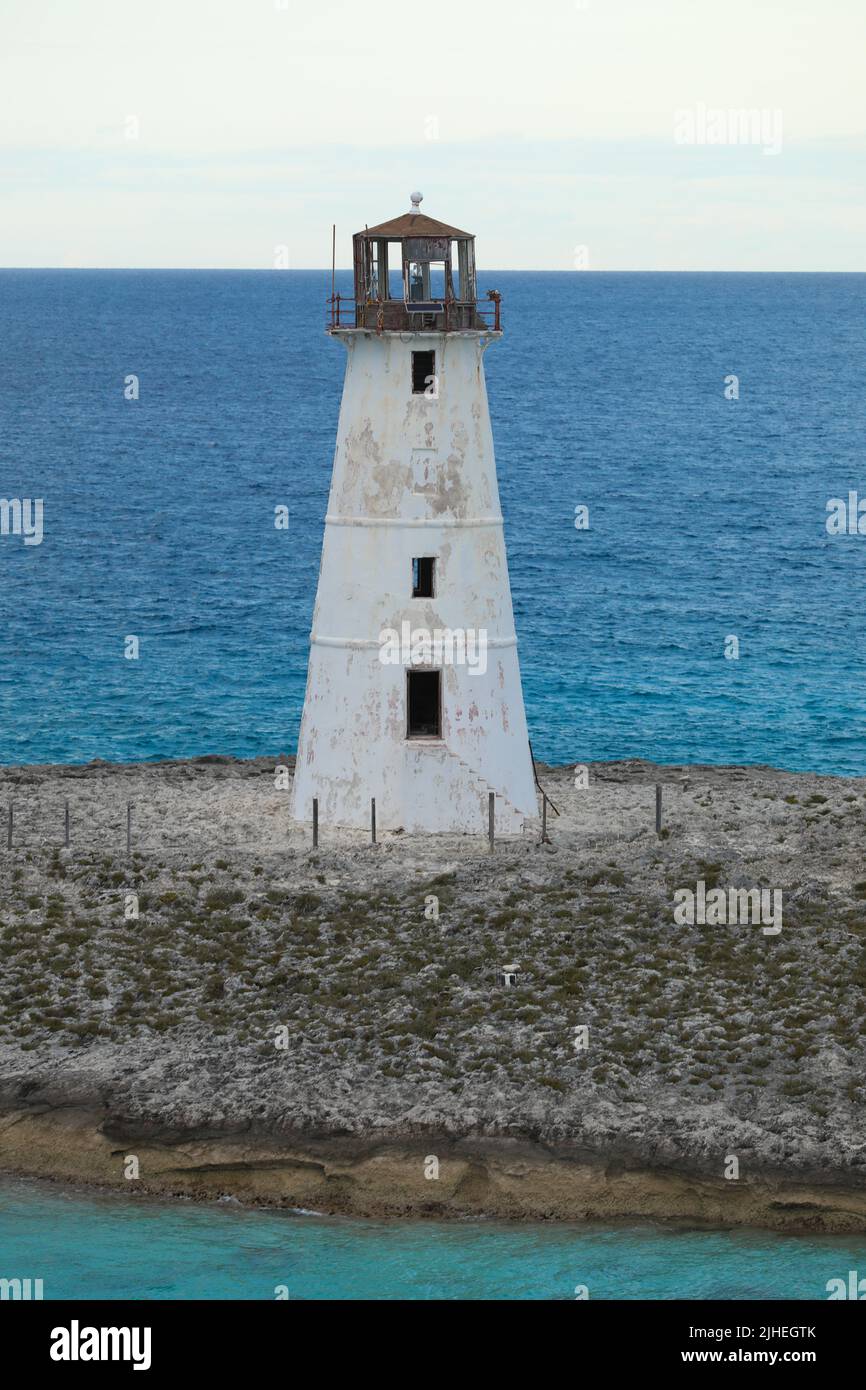 Nassau bahamas landmark lighthouse port hi-res stock photography and ...