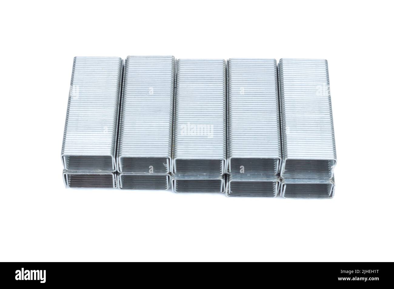 Staples isolated on white background Stock Photo - Alamy