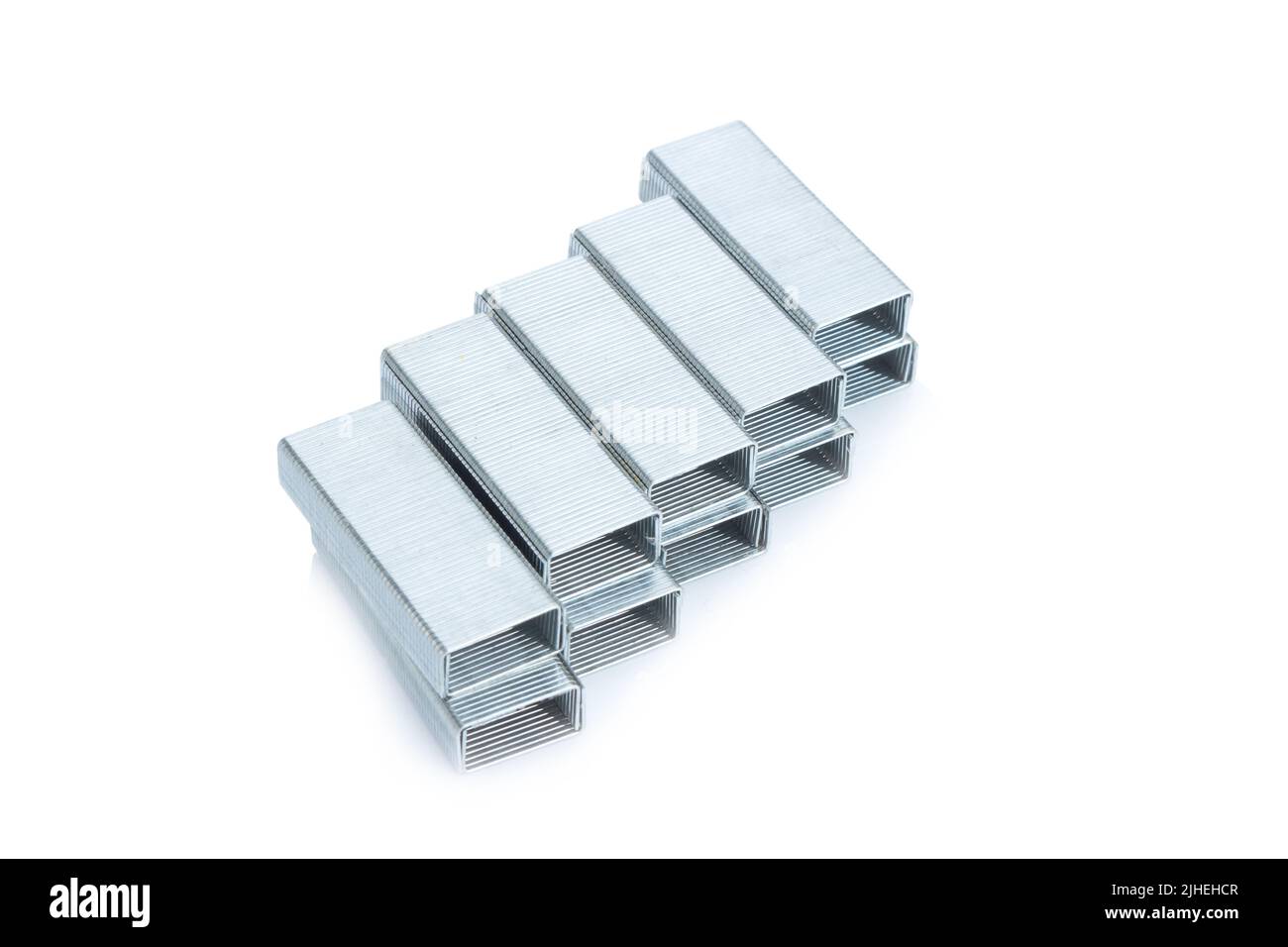Staples isolated on white background Stock Photo - Alamy