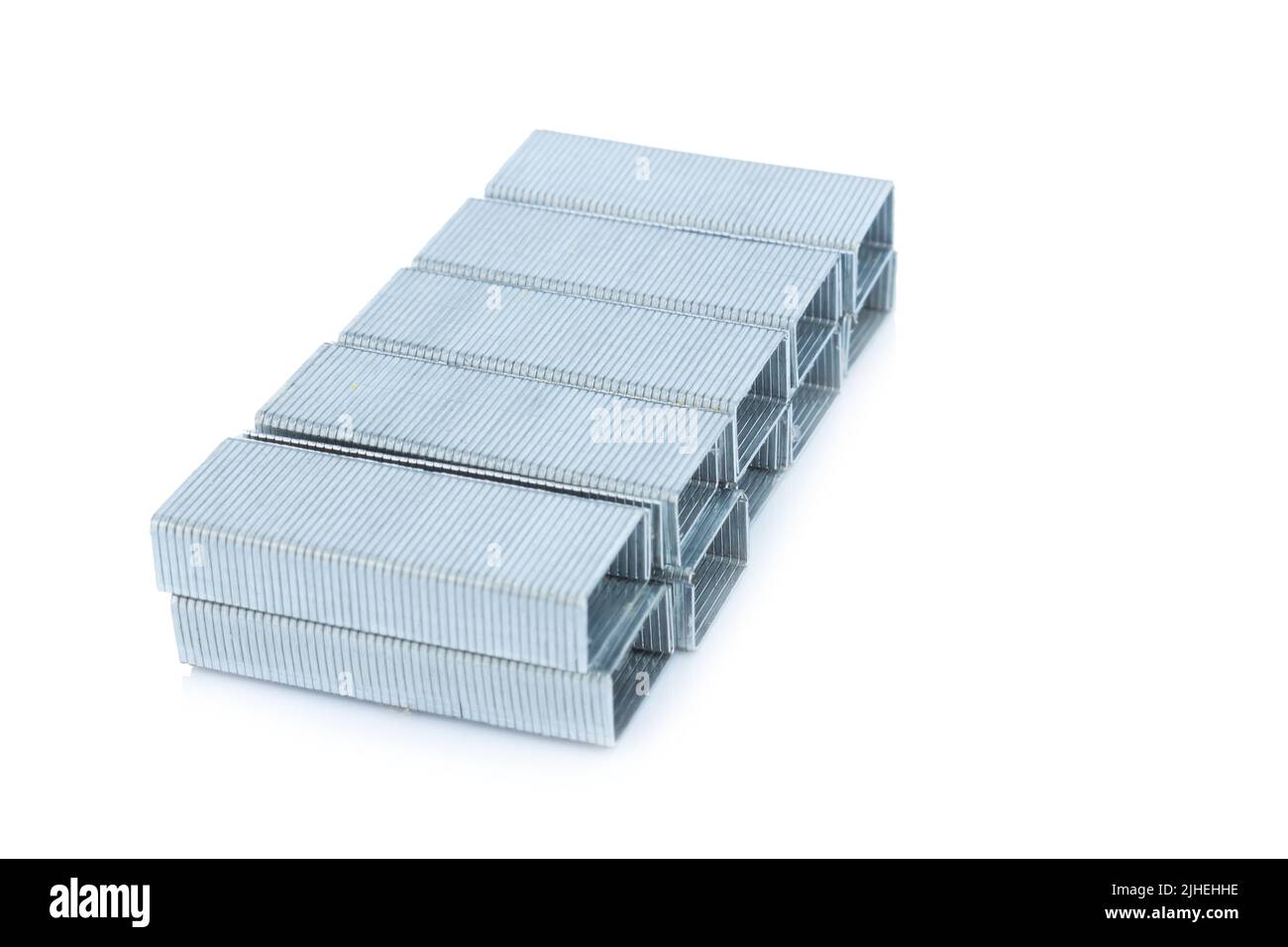 Staples isolated on white background Stock Photo - Alamy