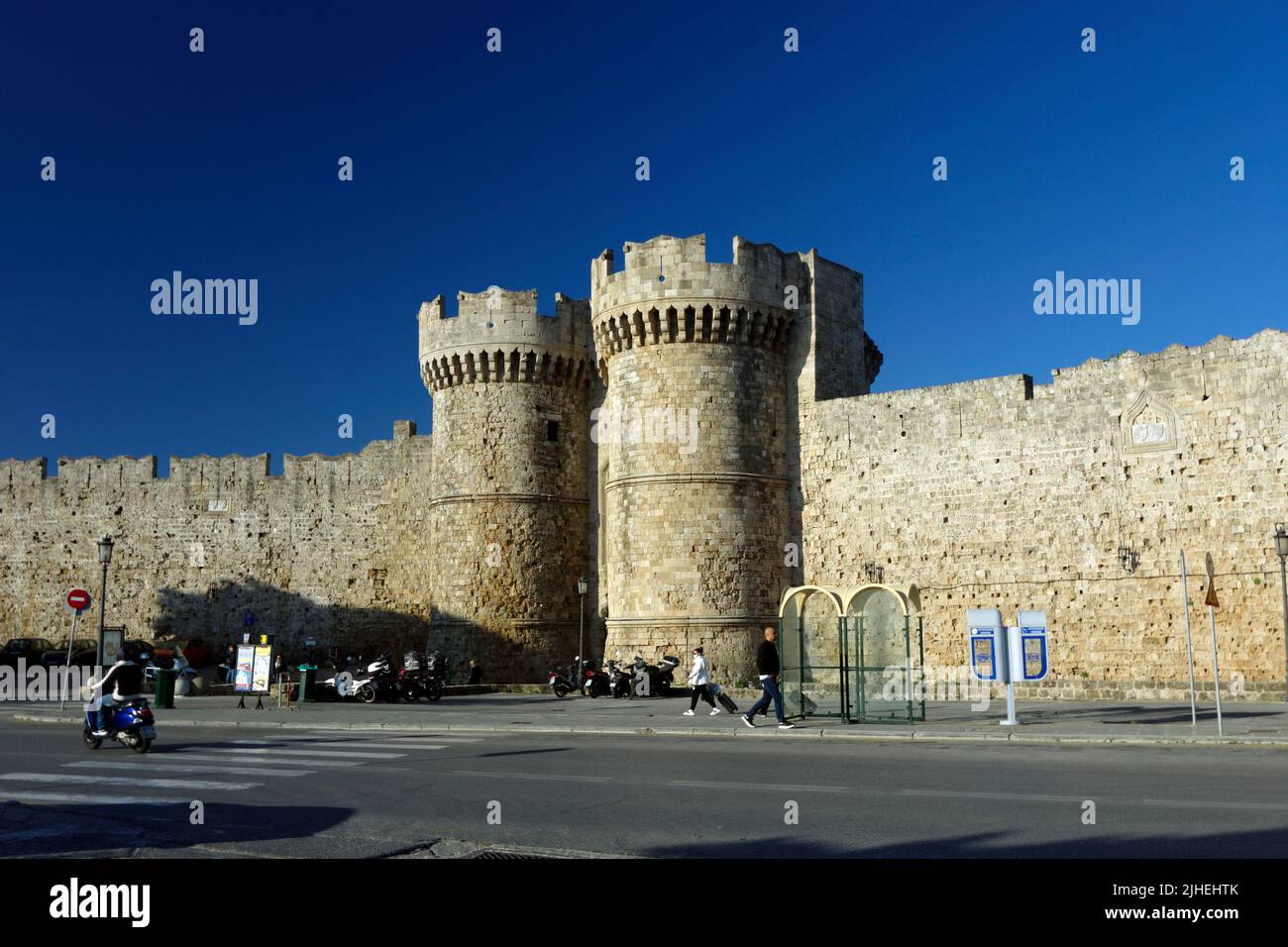 Gate of the Virgin Mary, Rhodes Old Town, Rhodes, Dodecanese Islands ...