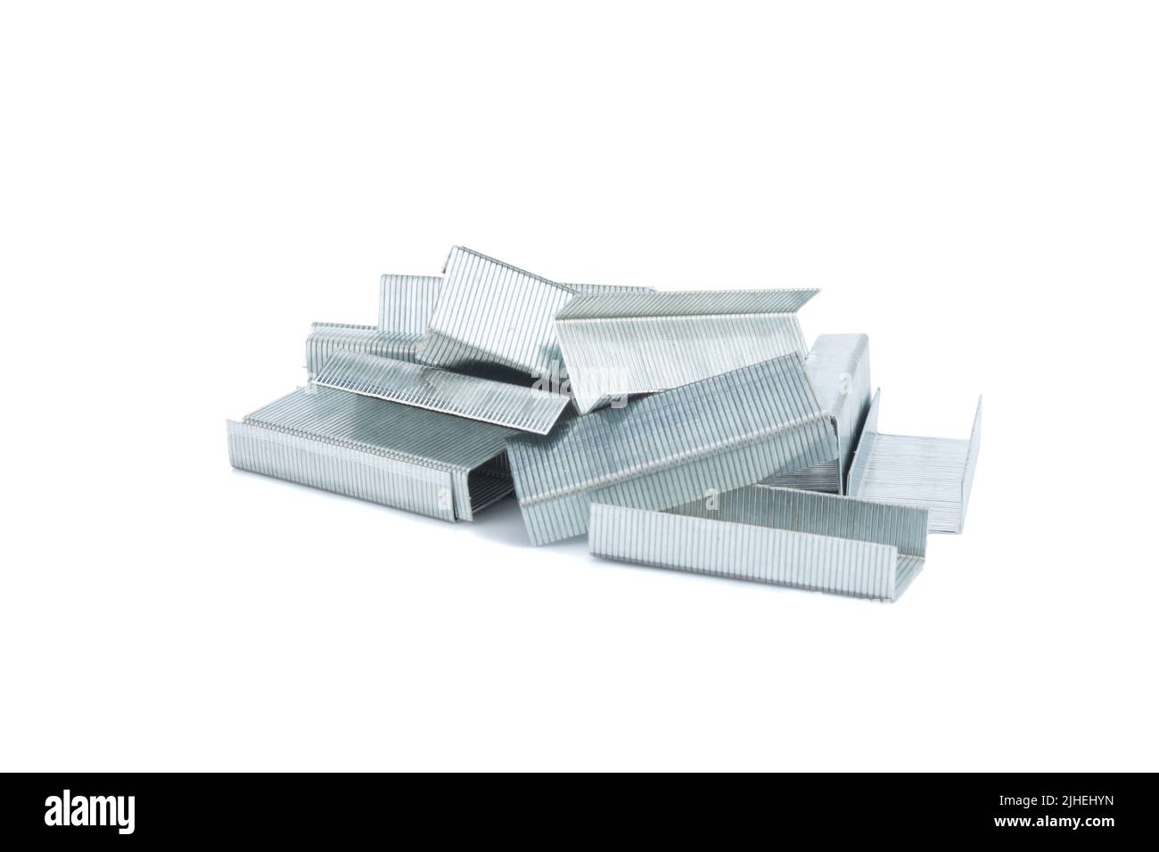 Staples isolated on white background Stock Photo - Alamy