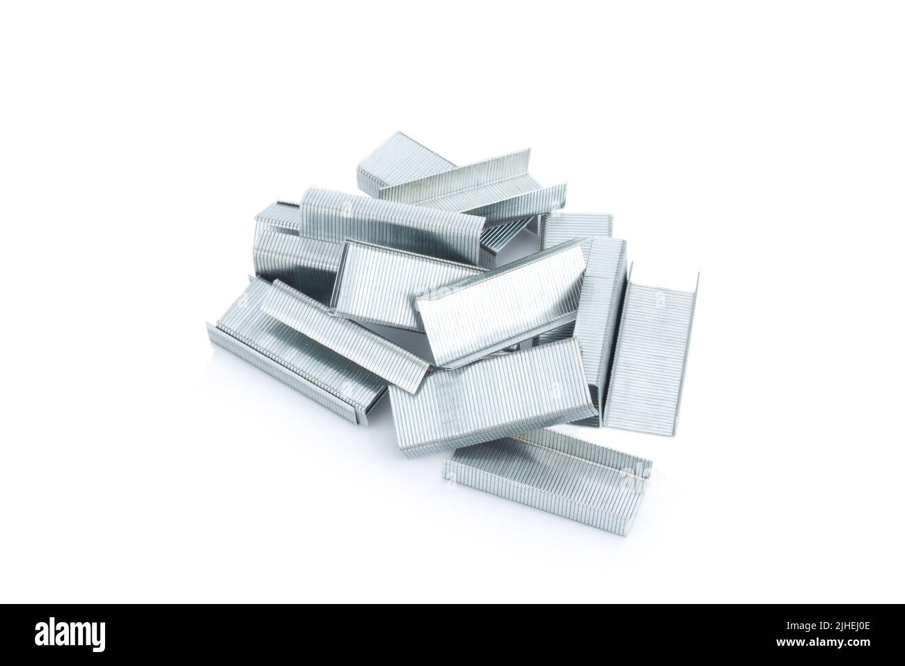 Staples isolated on white background Stock Photo - Alamy
