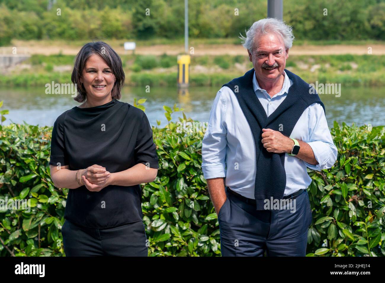 Luxembourgs foreign affairs minster jean asselborn hi-res stock ...