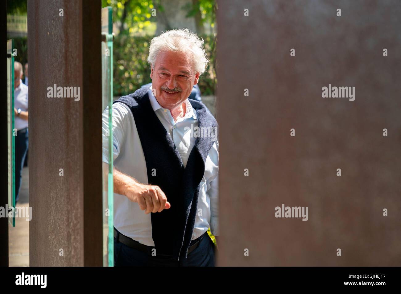 Luxembourgs foreign affairs minster jean asselborn hi-res stock ...
