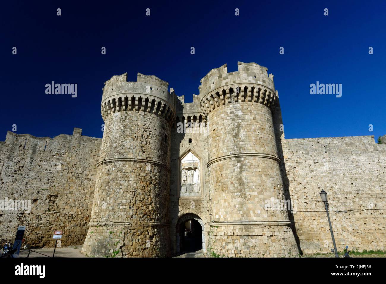 Gate of the Virgin Mary, Rhodes Old Town, Rhodes, Dodecanese Islands ...