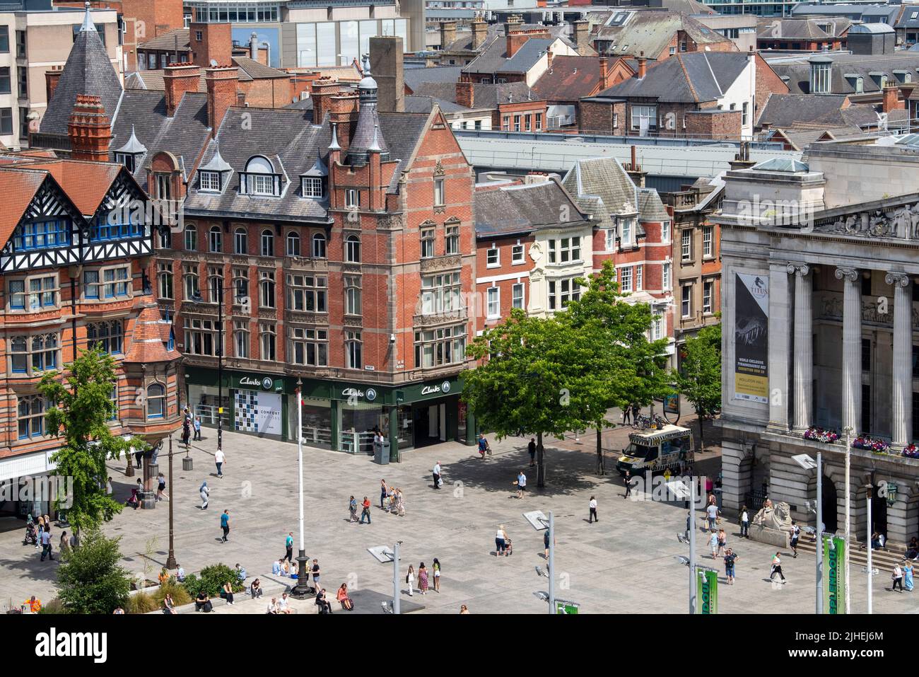 View of the Market Square and King Street from the rooftop of the Pearl ...