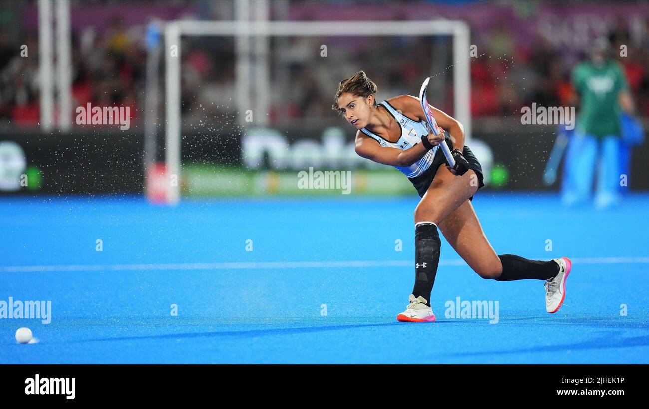 Agostina Alonso of Argentina during the FIH Women’s World Cup Final ...