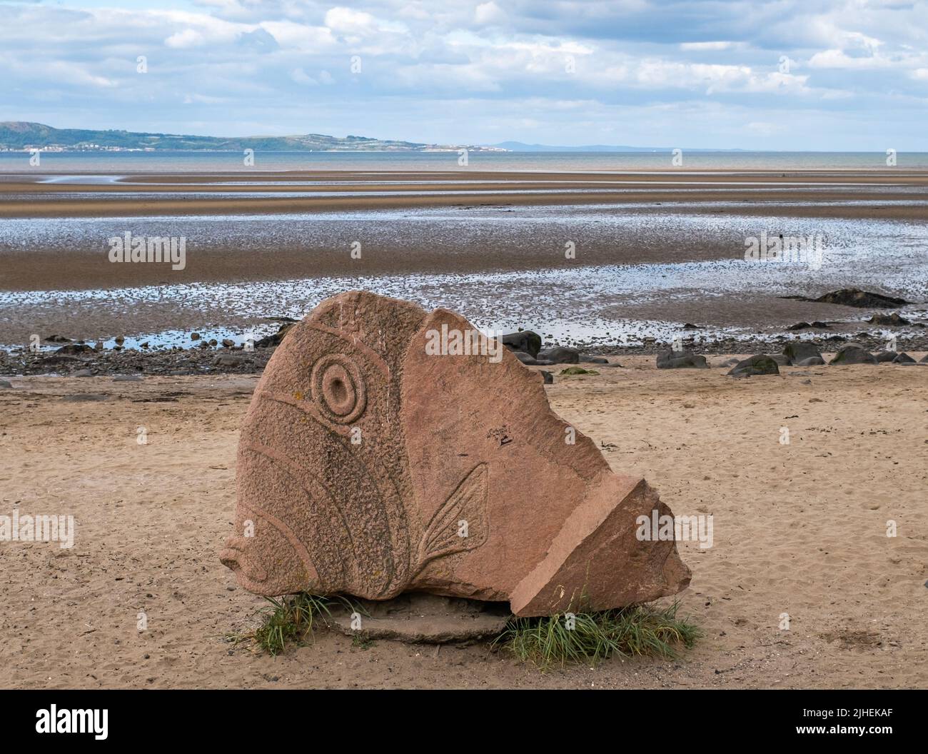 Cramond, Scotland, UK – June 19 2022. A close up of the Cramond Fish ...
