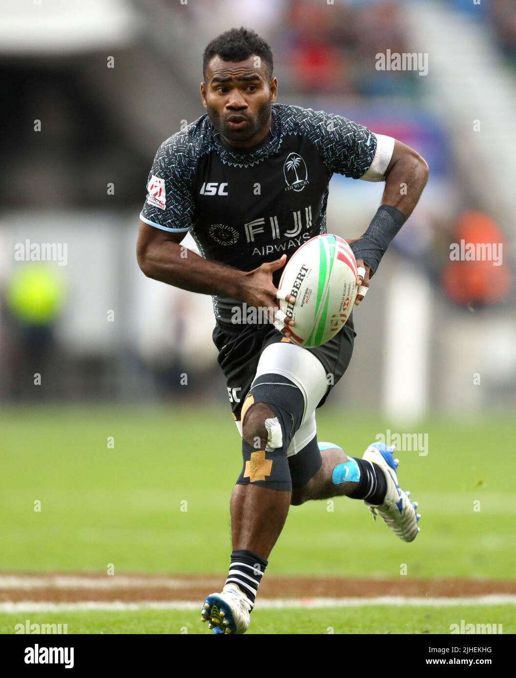 File photo dated 26-05-2019 of Fiji's Jerry Tuwai. The Fijian superstar ...