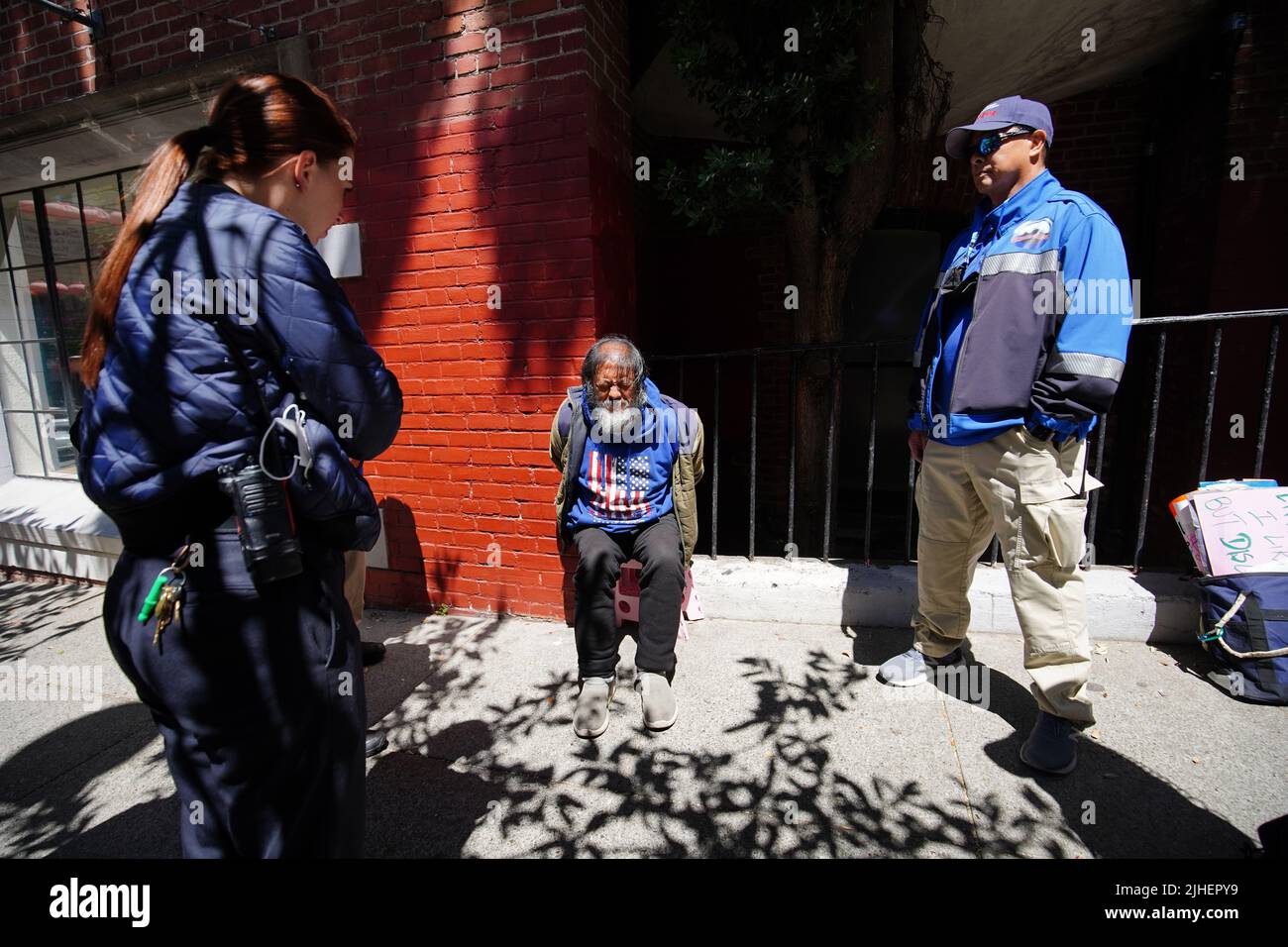 Police detained man handcuffs hi-res stock photography and images - Alamy