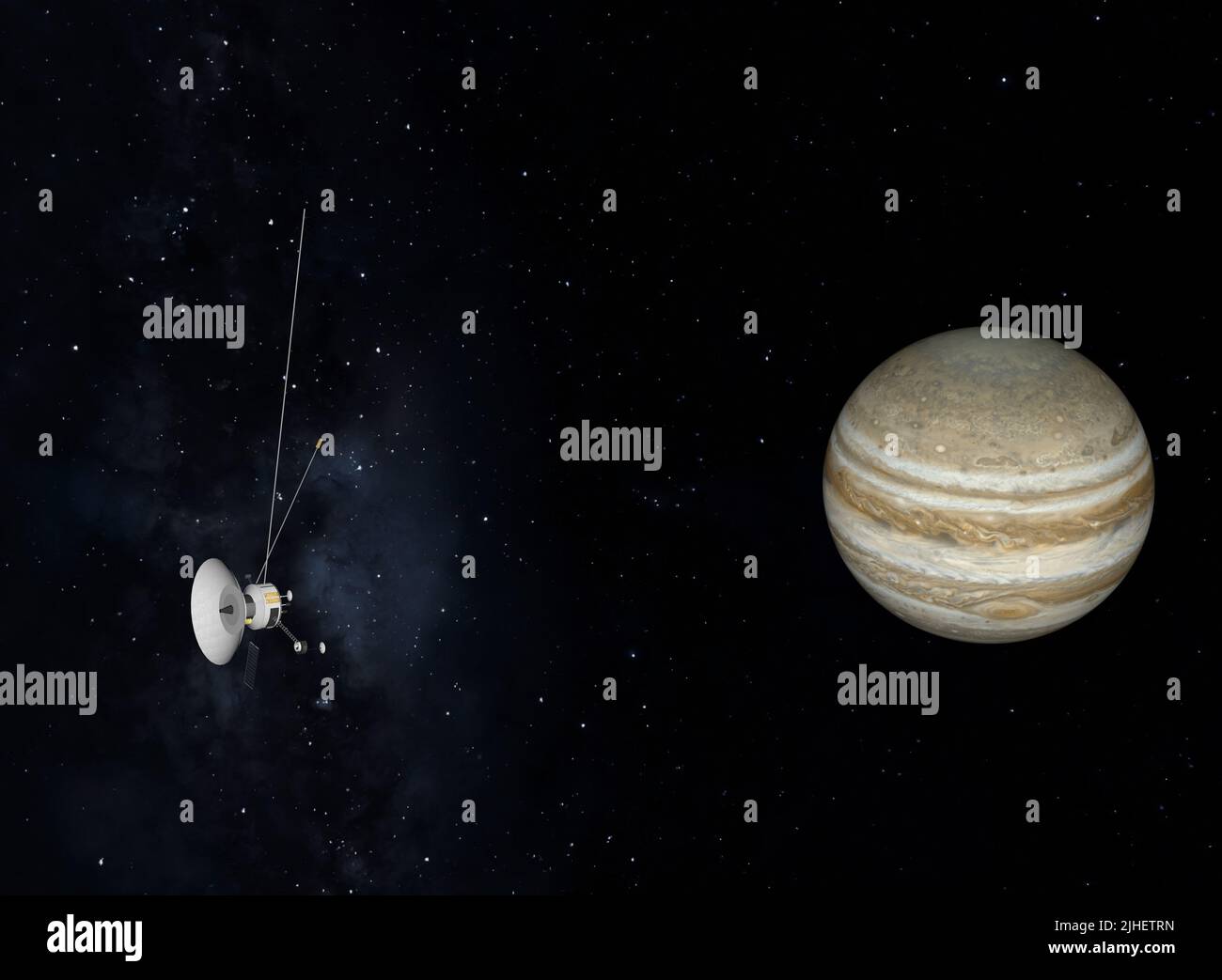 3d rendering of a spaceship jupiter hi-res stock photography and images ...