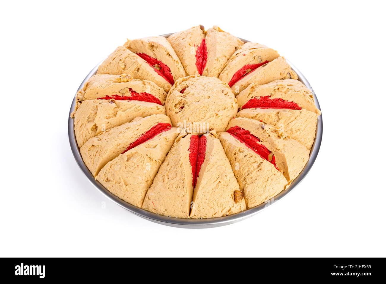 Turkish delight isolated on white Stock Photo - Alamy