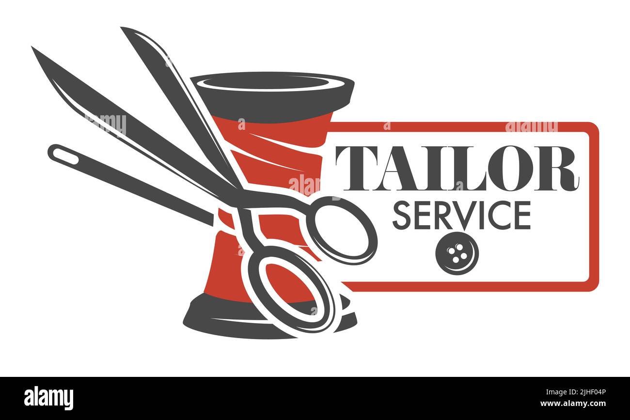 Sewing tailoring tools icons hi-res stock photography and images - Alamy