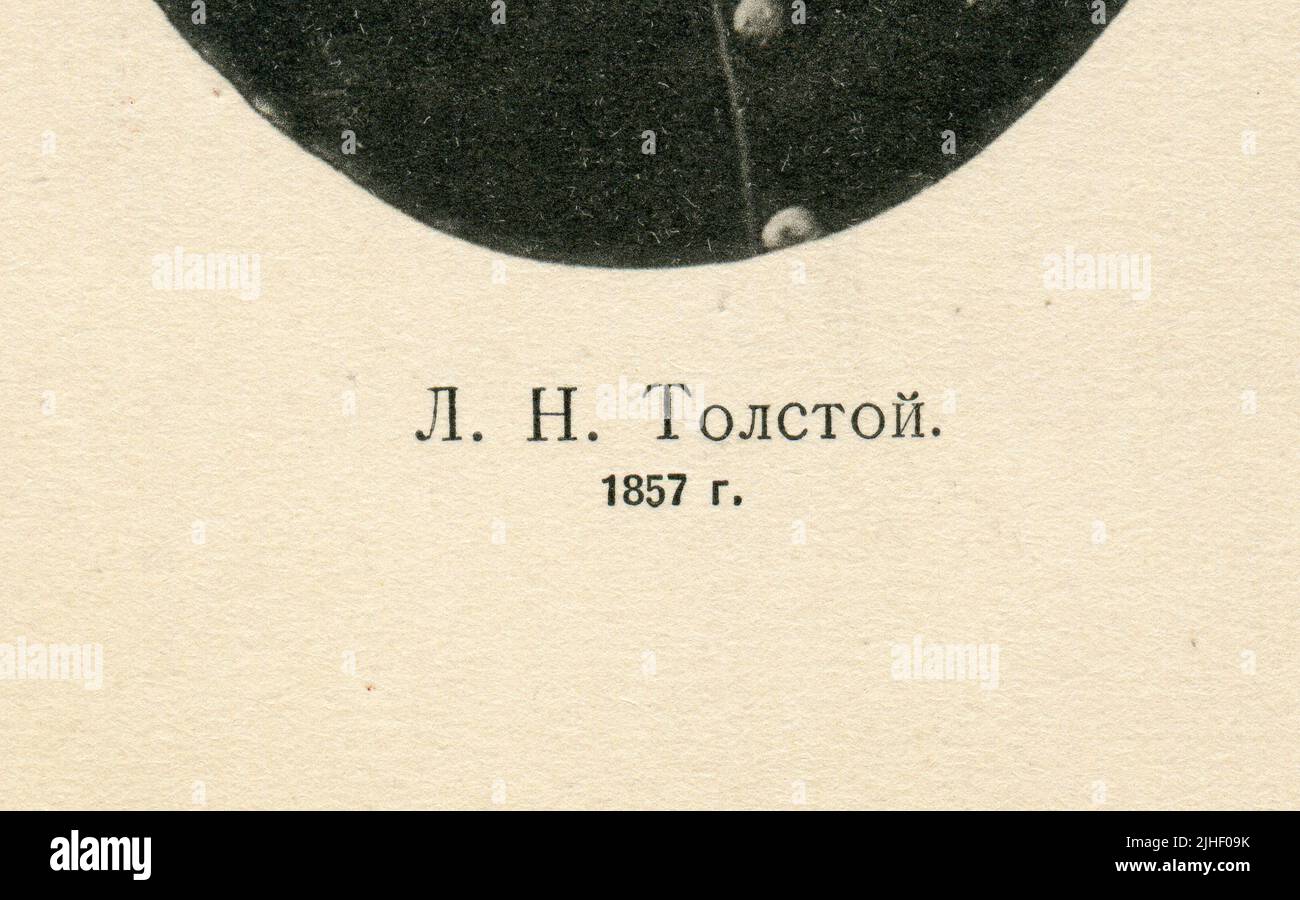 Lev Nikolayevich Tolstoy (Russian: Лев Николаевич Толстой; 9 September ...
