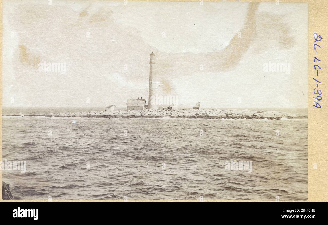 Boon Island -- Maine. Boon Island Light Station, Maine Stock Photo - Alamy
