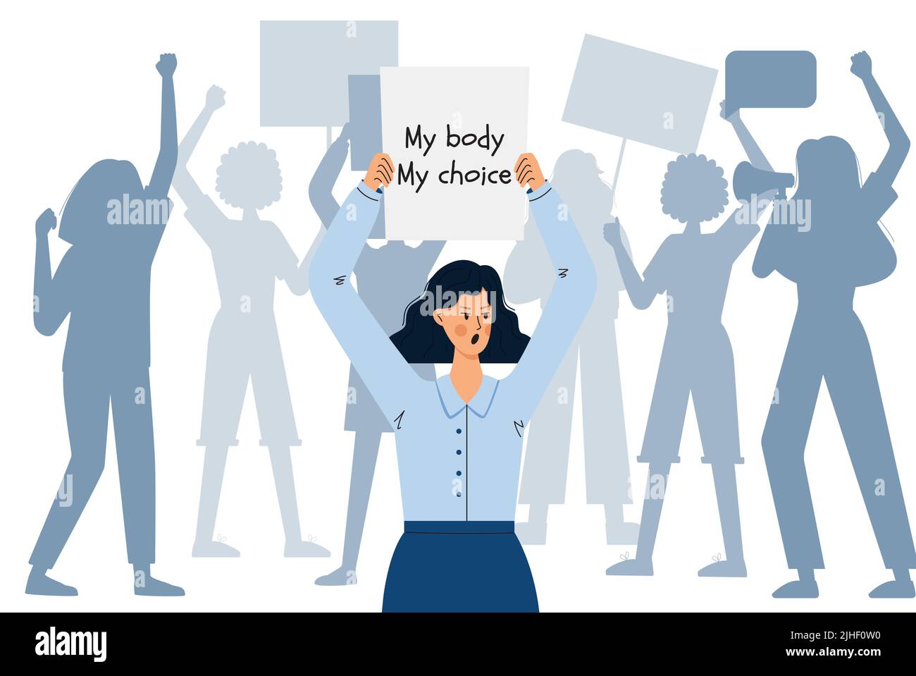 Protest protesting placard slogan Stock Vector Images - Alamy