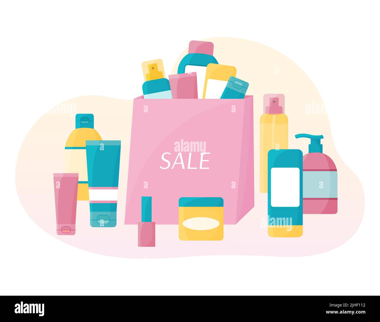 Pile of empty bottles Stock Vector Images - Alamy