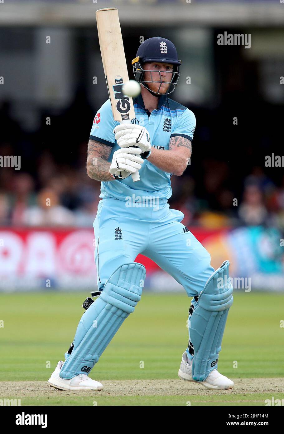 File photo dated 14-07-2019 of England's Ben Stokes in batting action ...