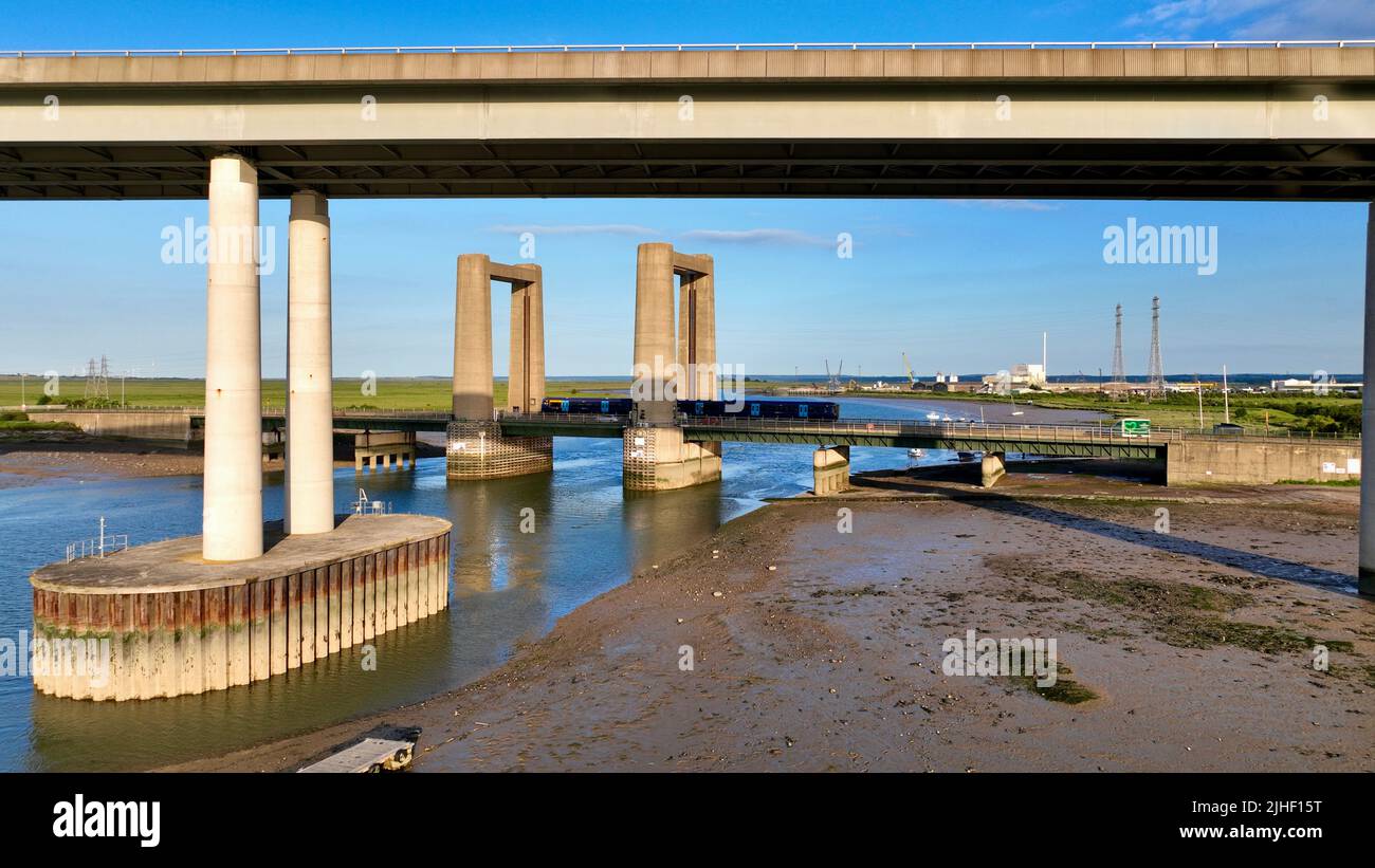Kingsferry bridge hi-res stock photography and images - Alamy