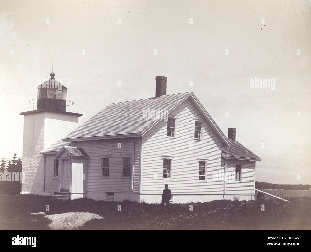 Deer Island Thorofare -- Maine. Deer Island Thorofare Light Station ...