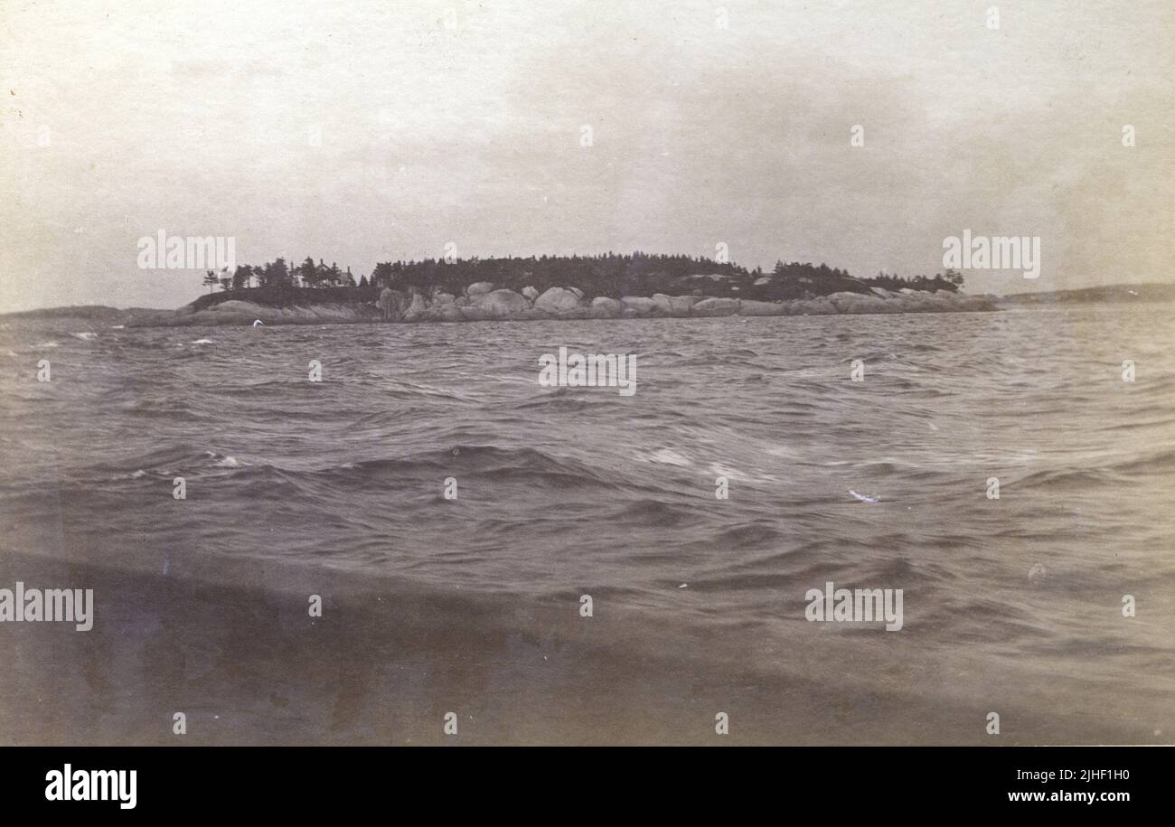Deer Island Thorofare -- Maine. Deer Island Thorofare Light Station ...