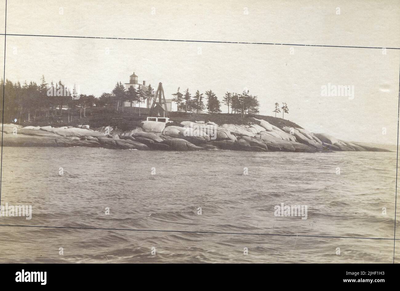 Deer Island Thorofare -- Maine. Deer Island Thorofare Light Station ...