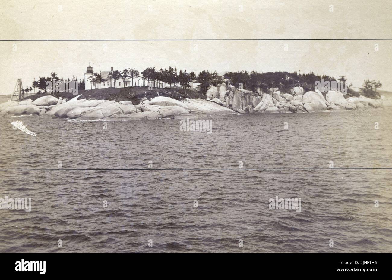 Deer Island Thorofare -- Maine. Deer Island Thorofare Light Station ...