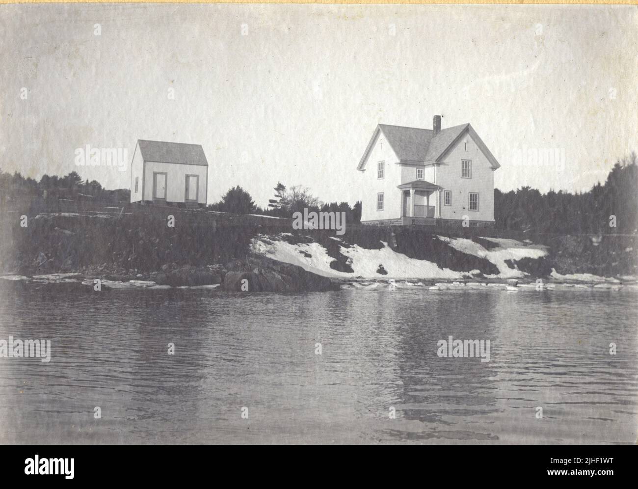 Doubling Point -- Maine. Doubling Point Range Light Station, Maine ...