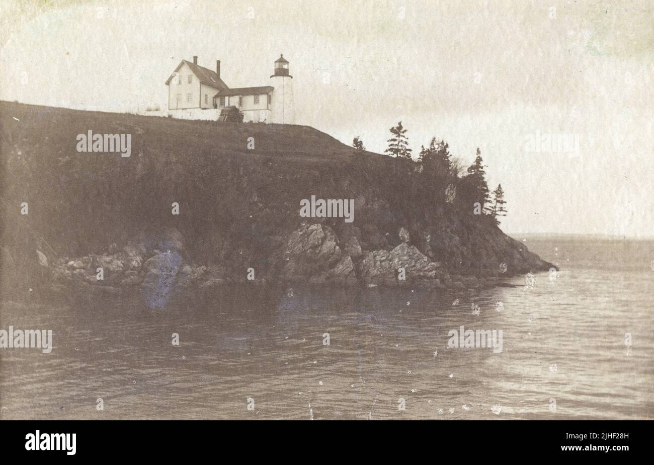 Eagle Island -- Maine. Eagle Island Light Station, Maine Stock Photo ...