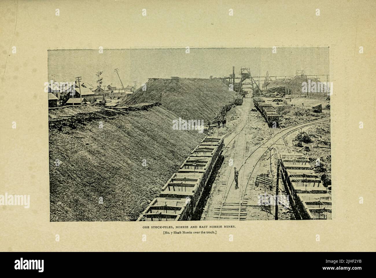 Old norrie iron mine hi-res stock photography and images - Alamy