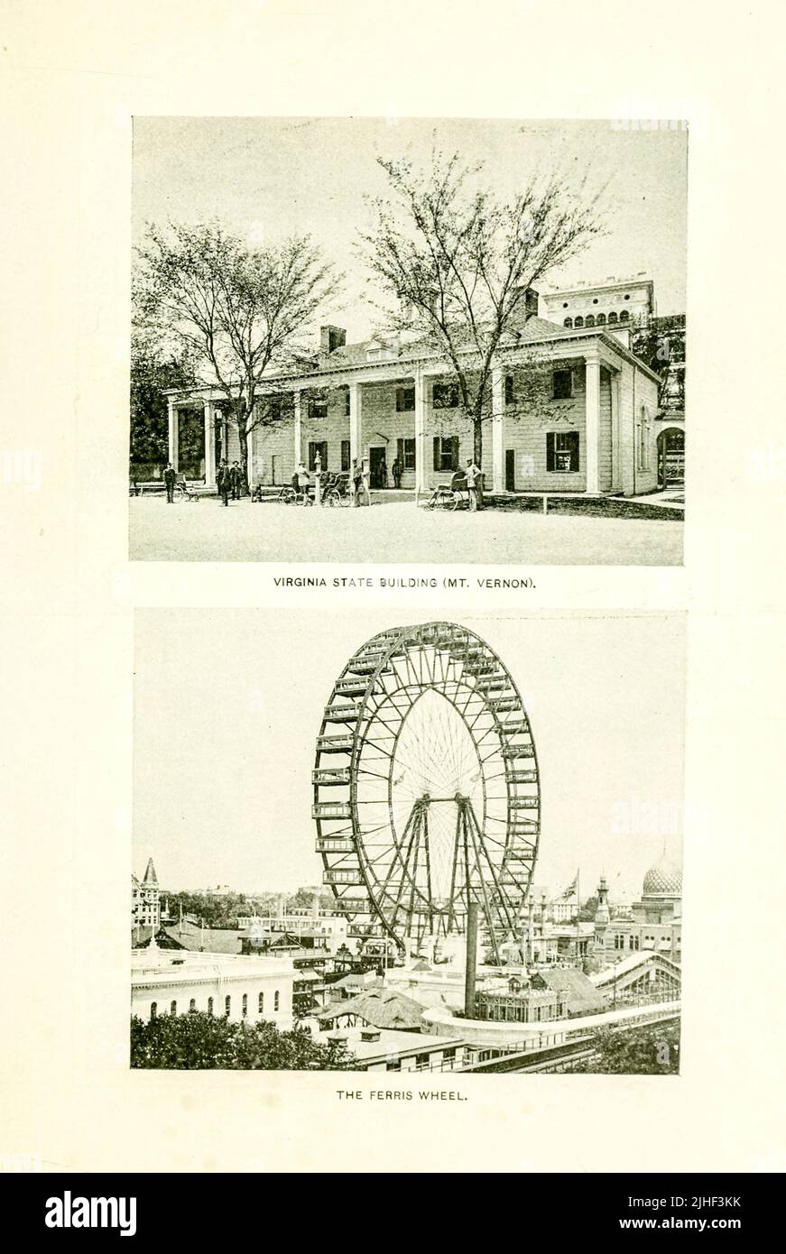 Ferris wheel 1893 hi-res stock photography and images - Alamy