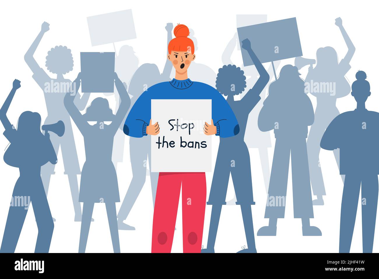 Abortion rights movement Stock Vector Images - Alamy