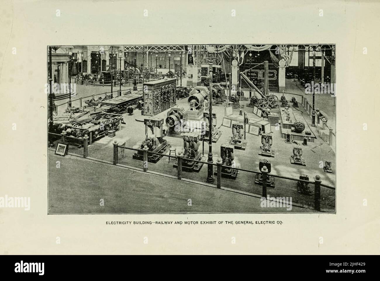 Electricity Building Railway and Motor Exhibit of the General Electric ...