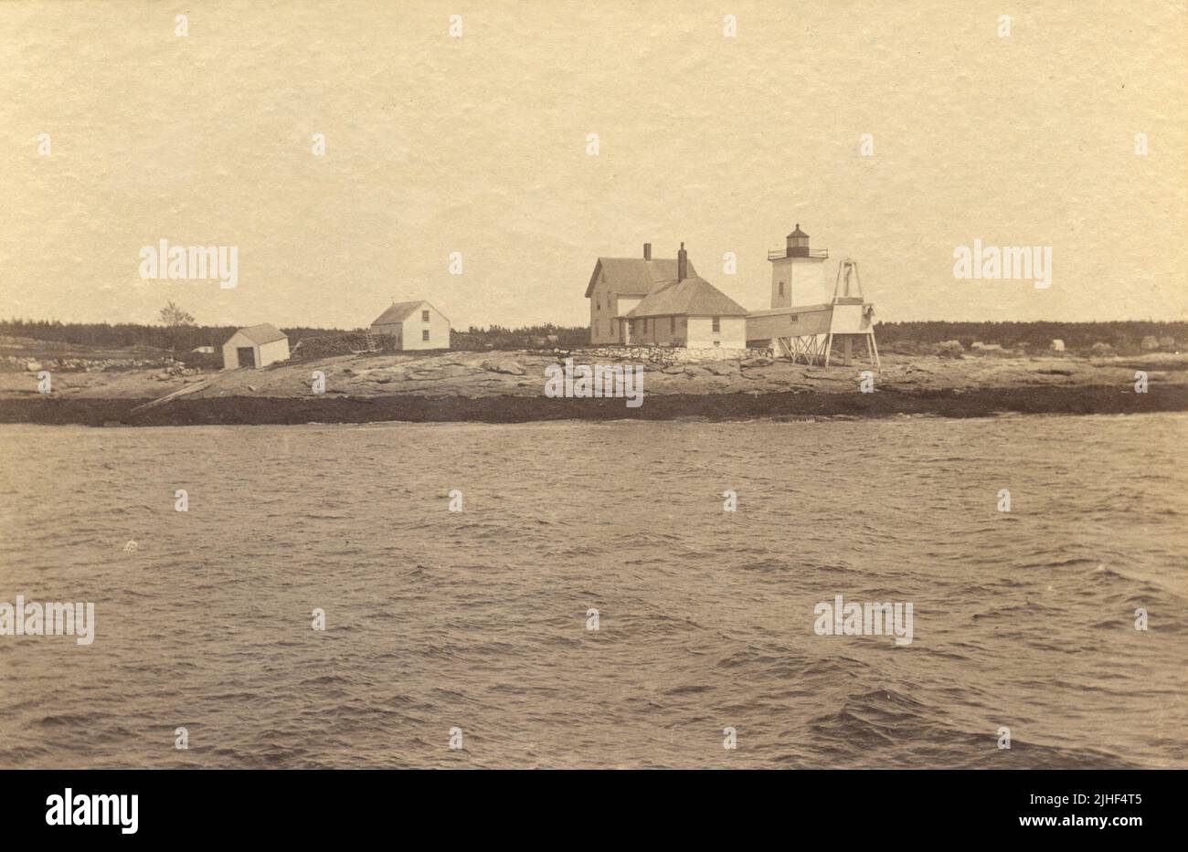 Hendricks head lighthouse hi-res stock photography and images - Alamy