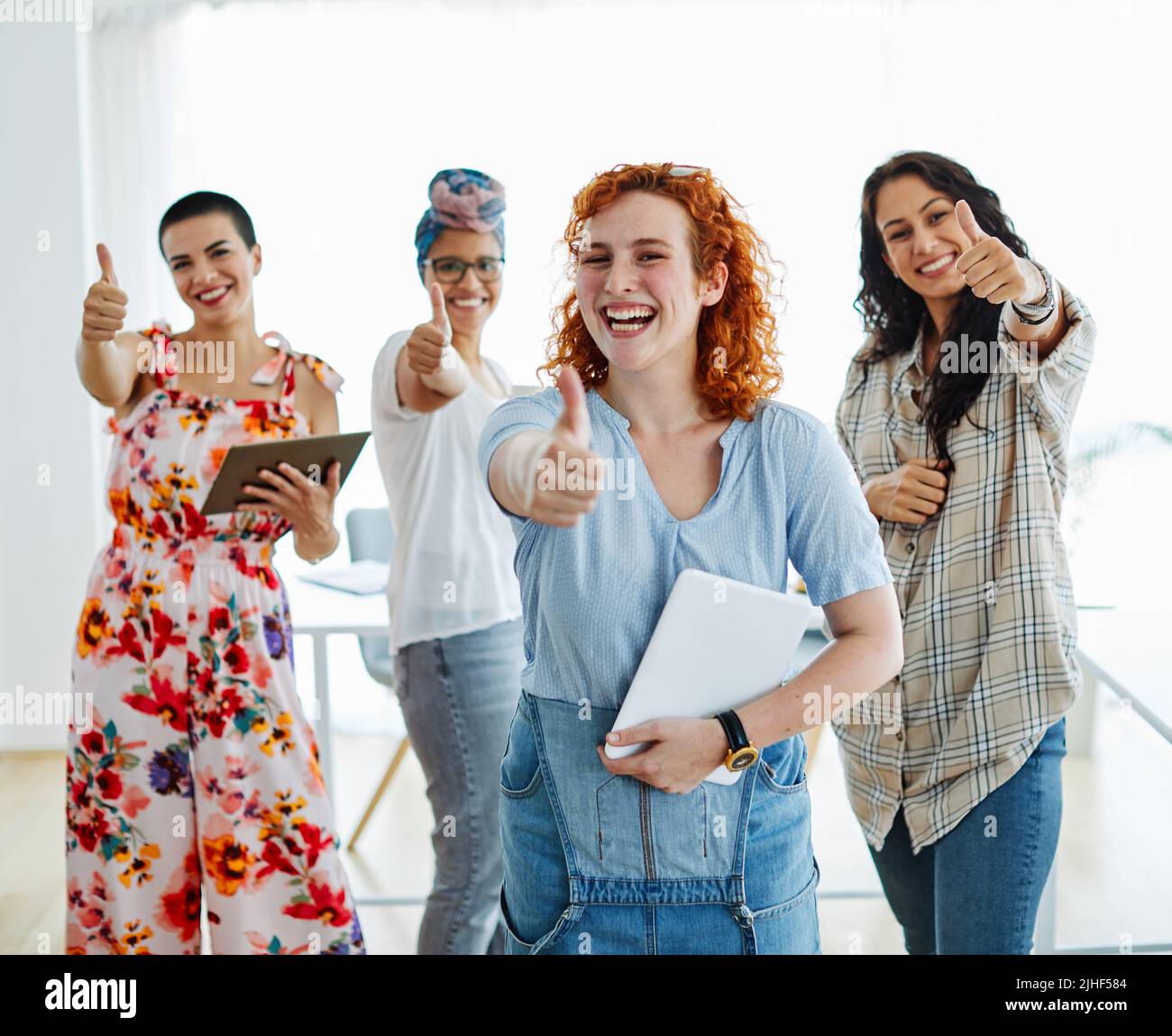 young adult woman girl young only power business office student start ...