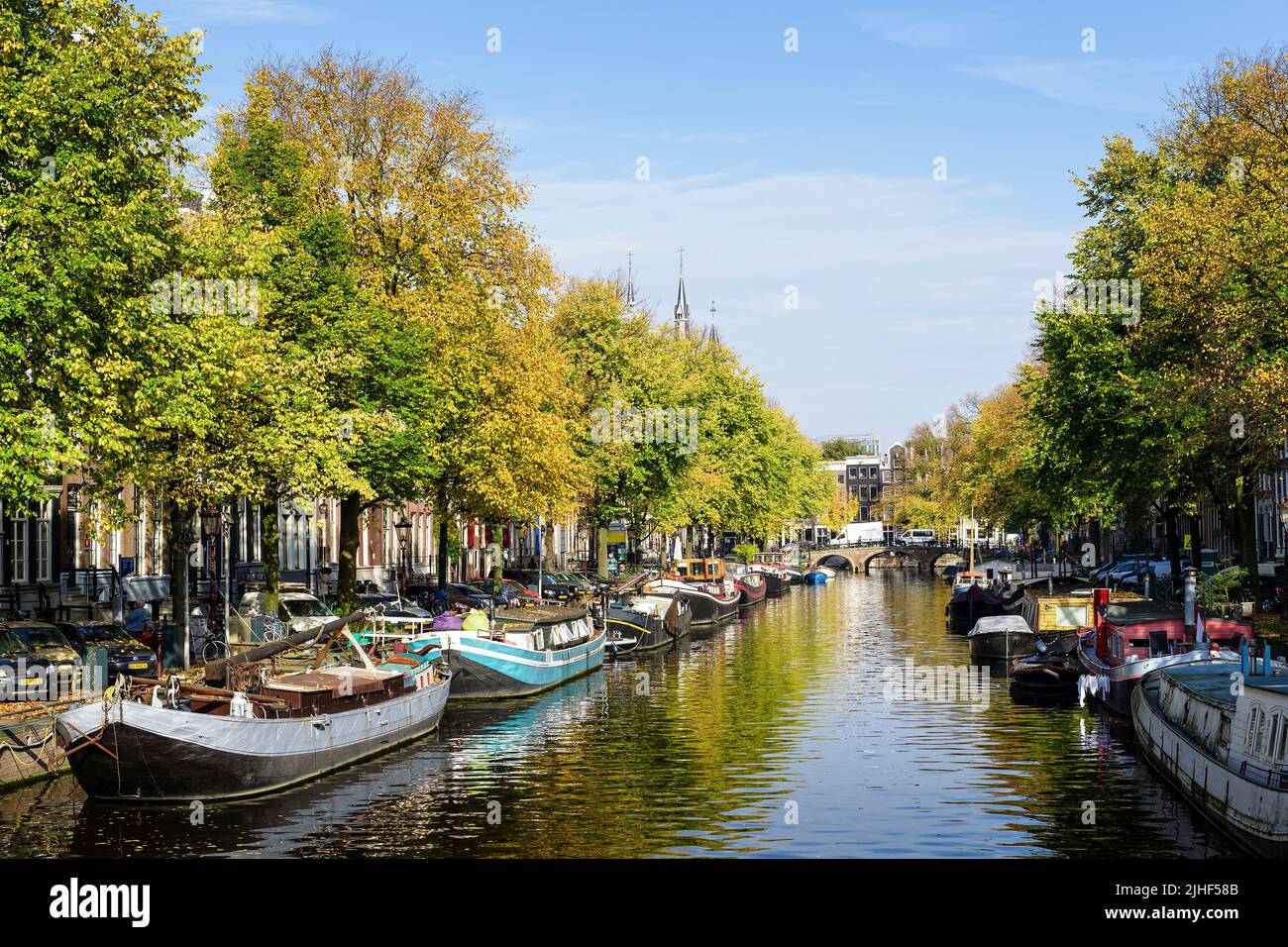 The canals of Amsterdam, the Netherlands Stock Photo - Alamy