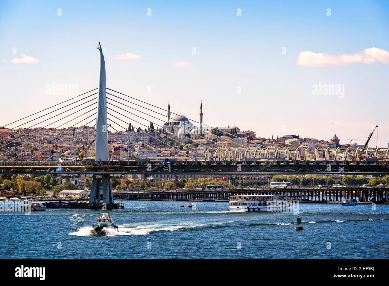 View bridges in city istanbul hi-res stock photography and images - Alamy