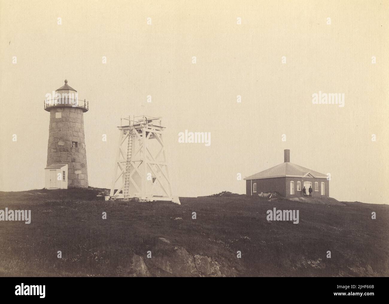 Libby Island -- Maine. Libby Island Light Station, Maine Stock Photo ...