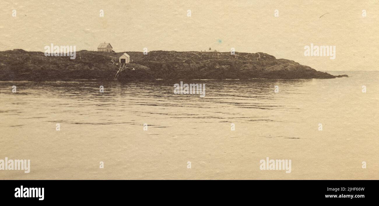 Libby Island -- Maine. Libby Island Light Station, Maine Stock Photo - Alamy