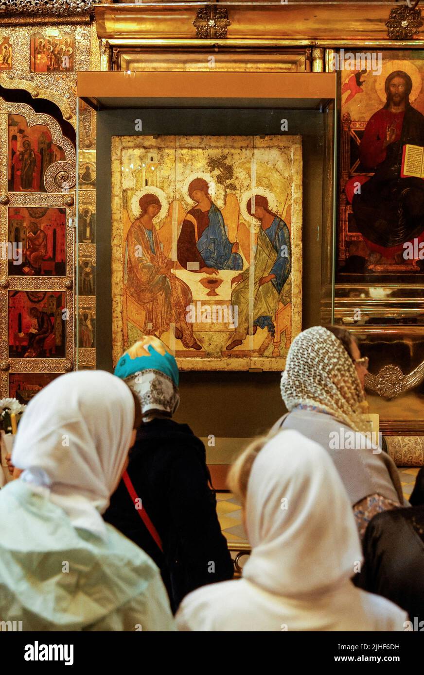 Rublev trinity hi-res stock photography and images - Alamy