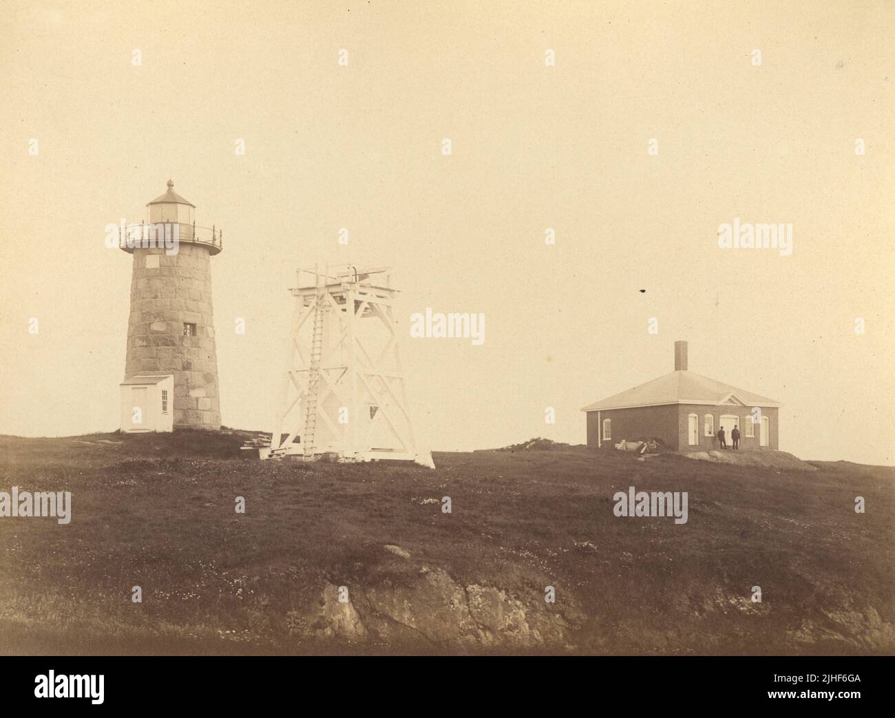Libby Island -- Maine. Libby Island Light Station, Maine Stock Photo ...