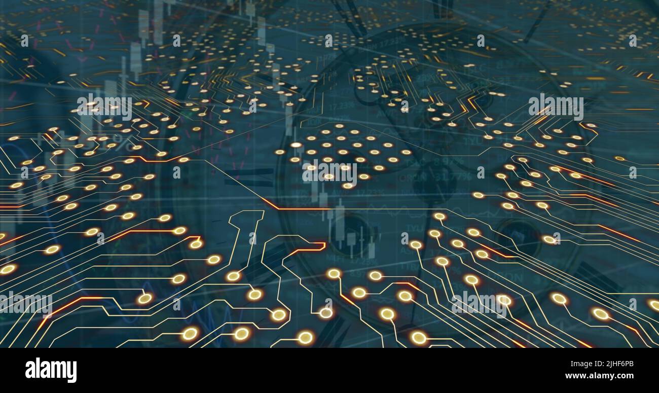 Computer circuit board data processing hi-res stock photography and ...