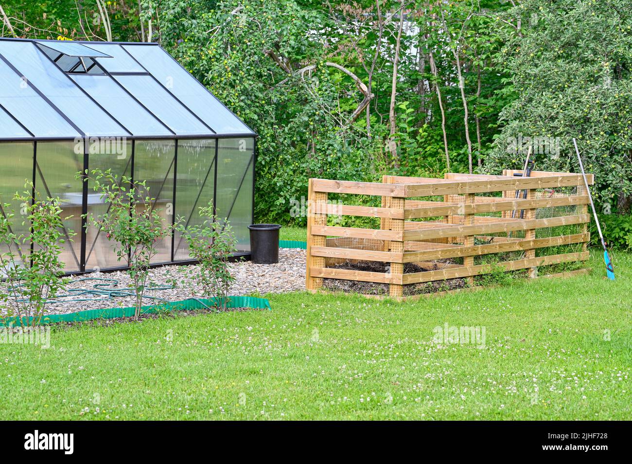 Composting area hi-res stock photography and images - Alamy