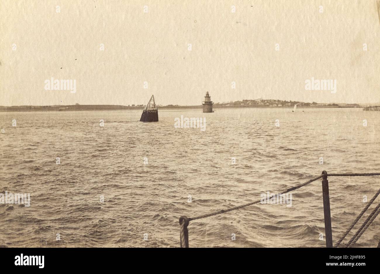 Lubec Channel -- Maine. Lubec Channel Light Station, Maine Stock Photo ...