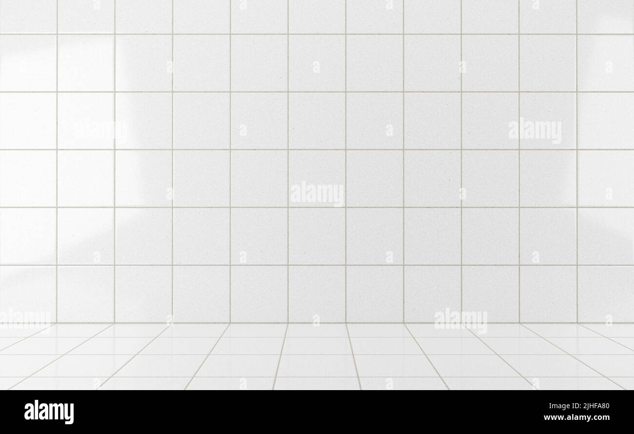 White tiles texture white bathroom hi-res stock photography and images ...