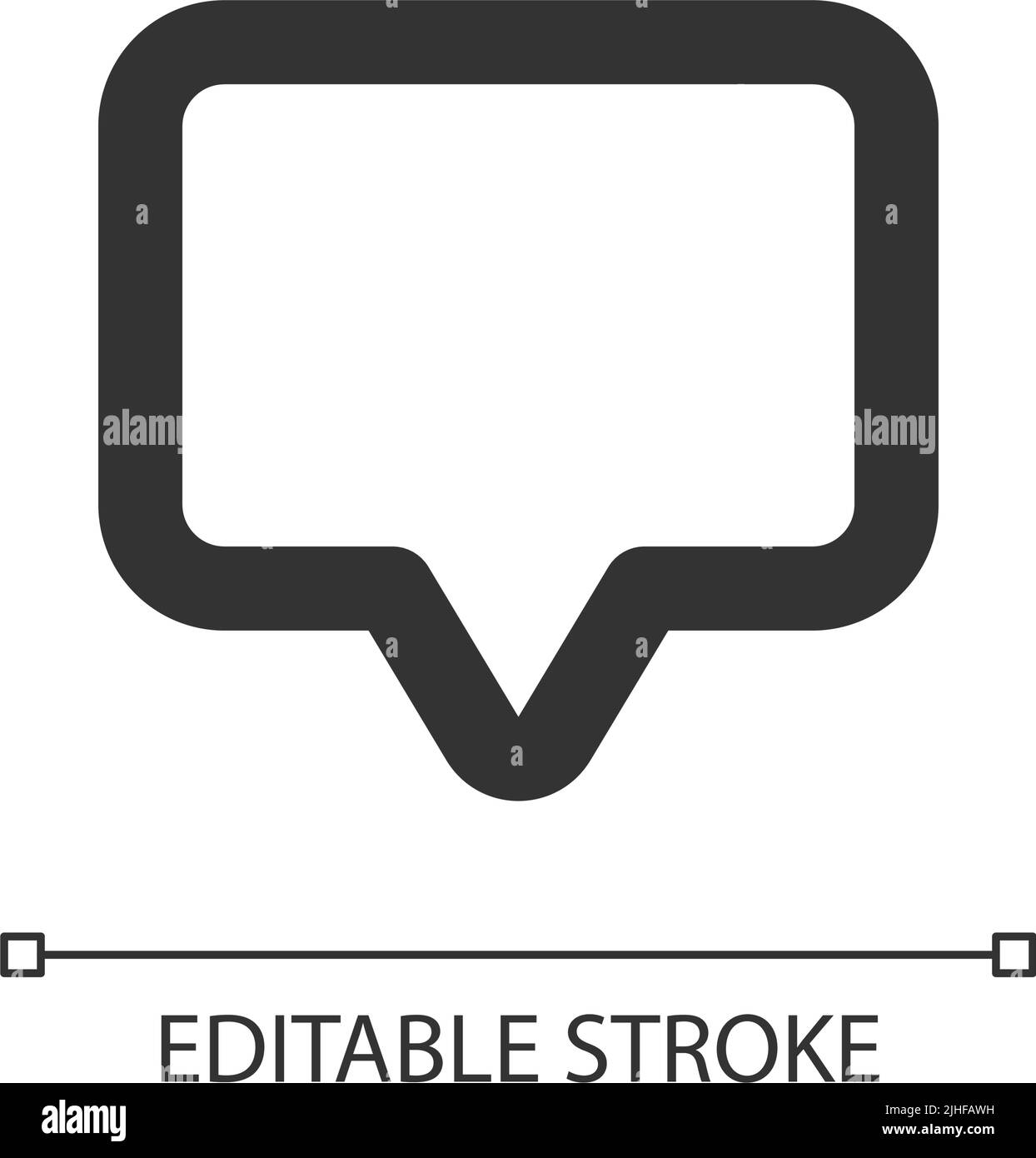 Leave note pixel perfect linear ui icon Stock Vector Image & Art - Alamy